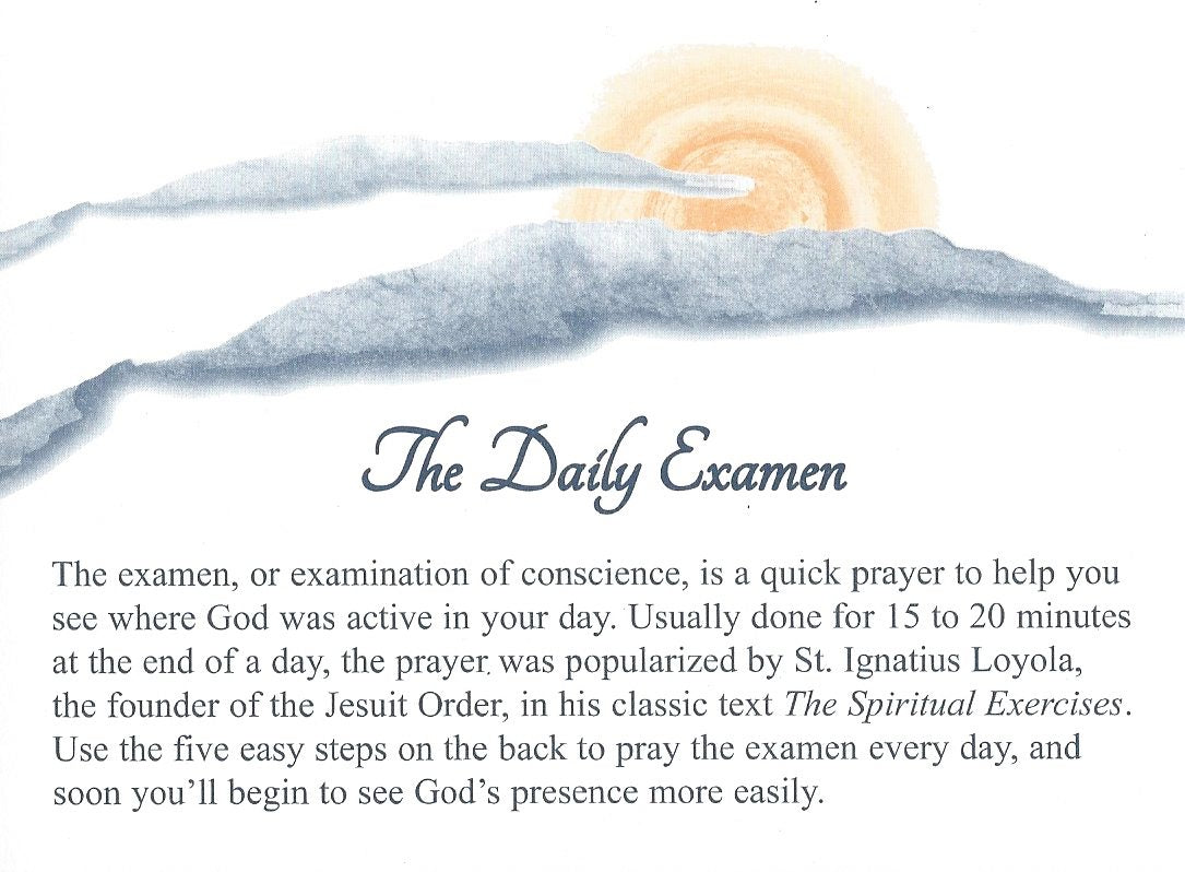 Daily Examen – Cards By Anne